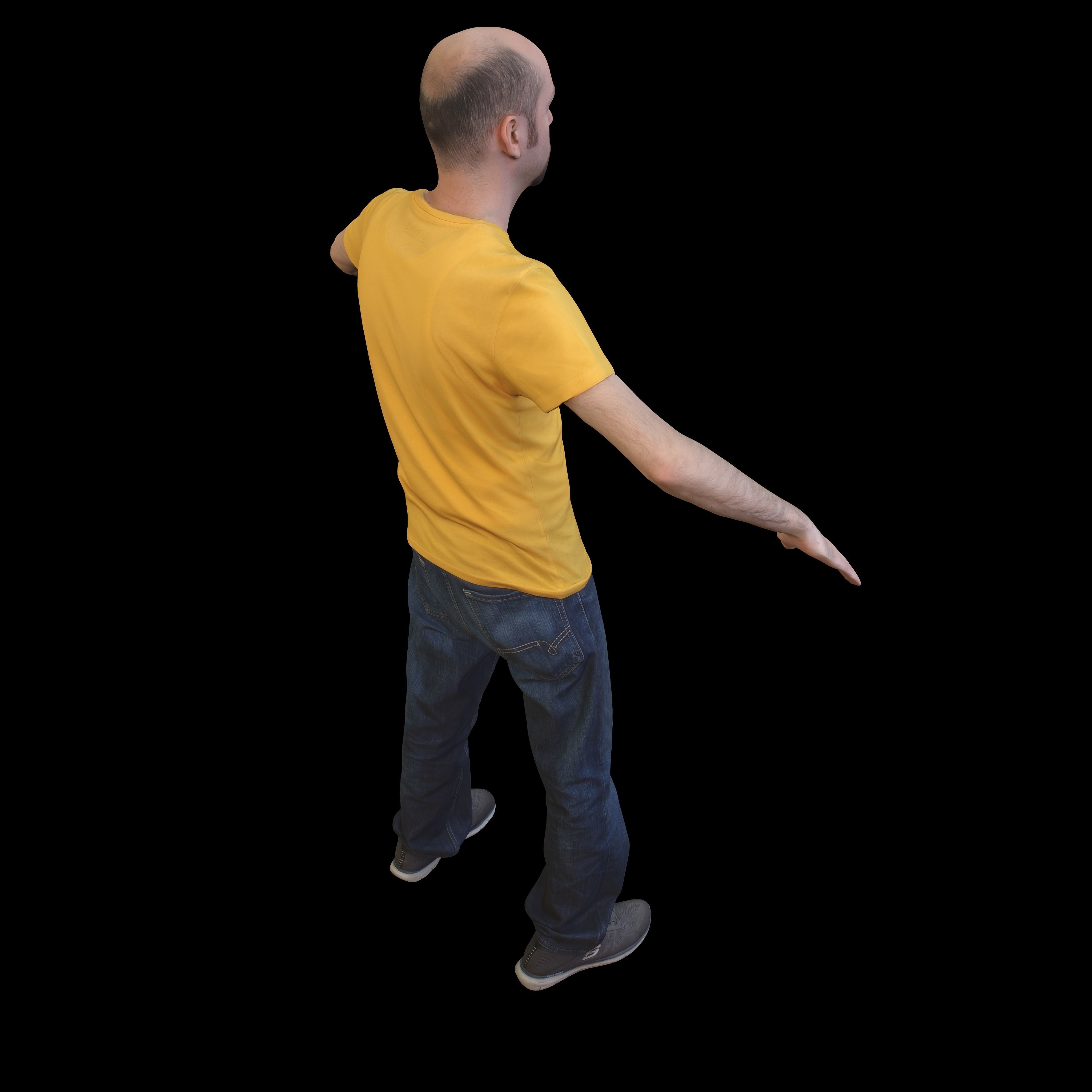 No218 - Male T Pose 3D model | CGTrader