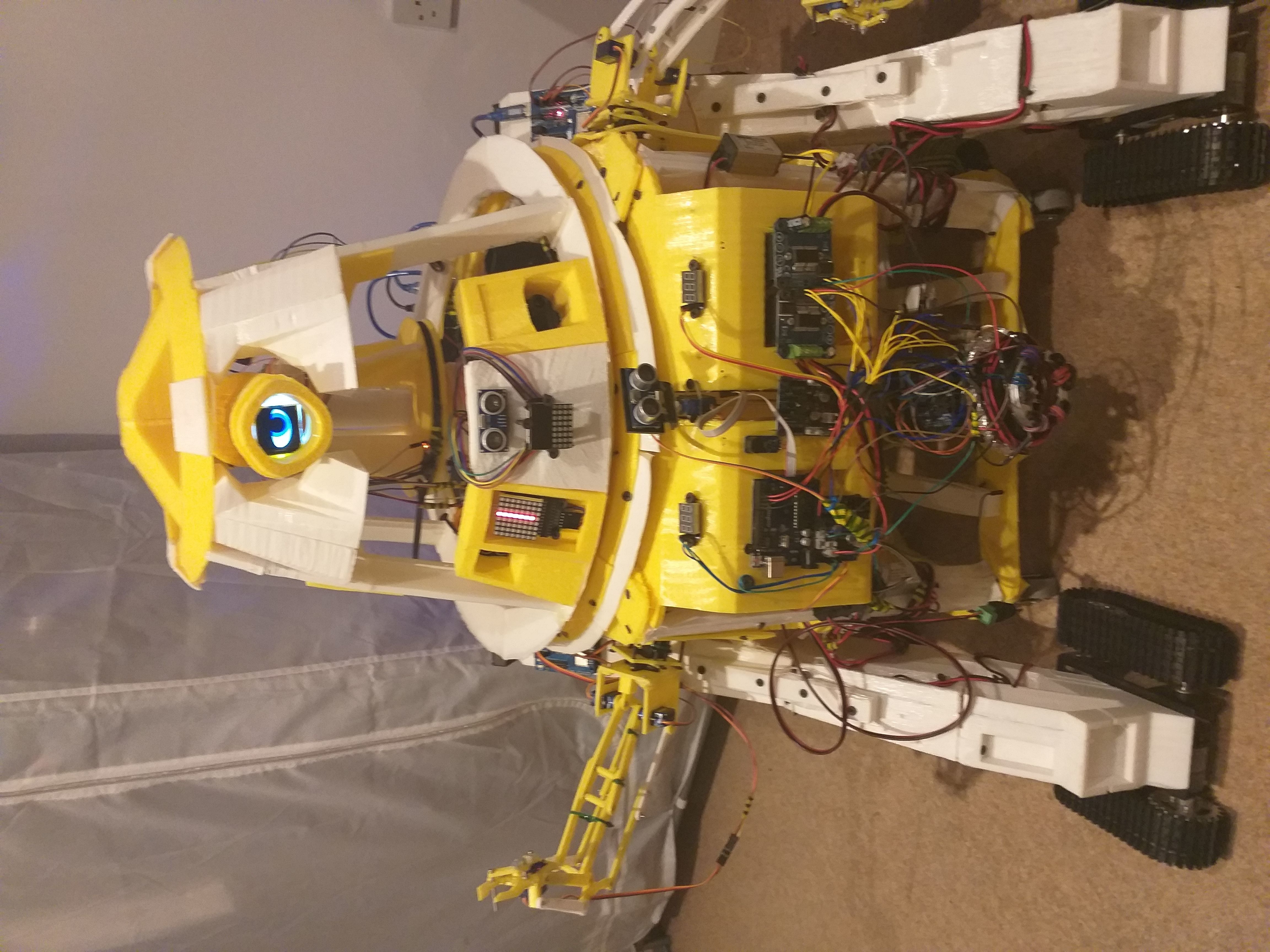 Printable full robot Astromech style 3D model 3D printable | CGTrader