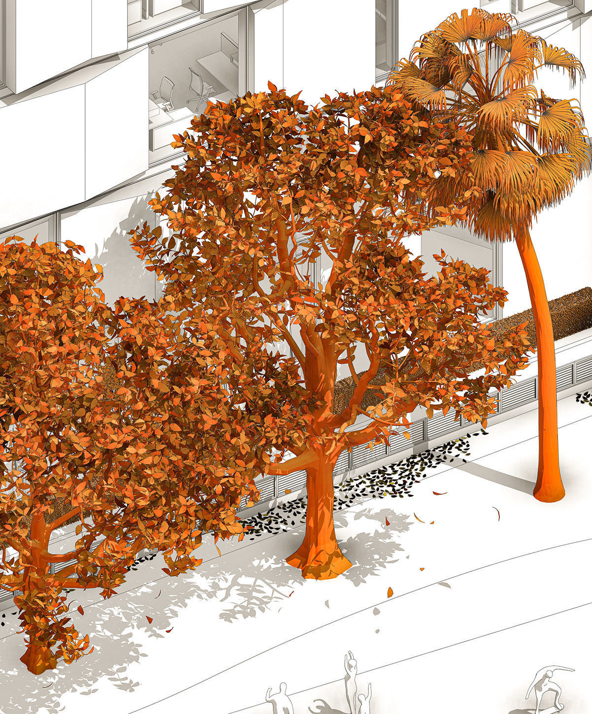 Revit scalable and detailed tree arquitree22 detailed 3D model | CGTrader
