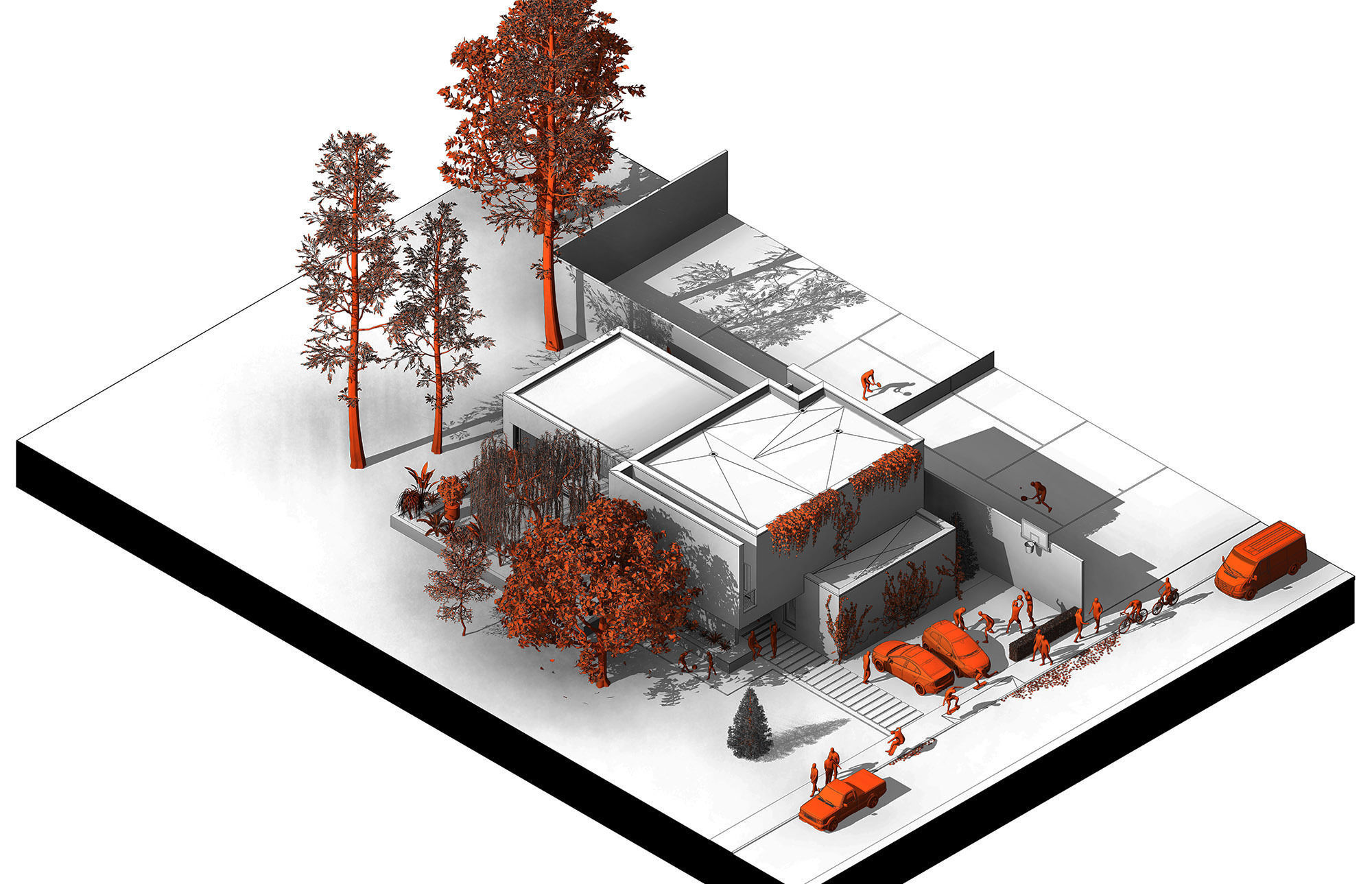 Revit scalable and detailed tree arquitree07 detailed 3D model | CGTrader