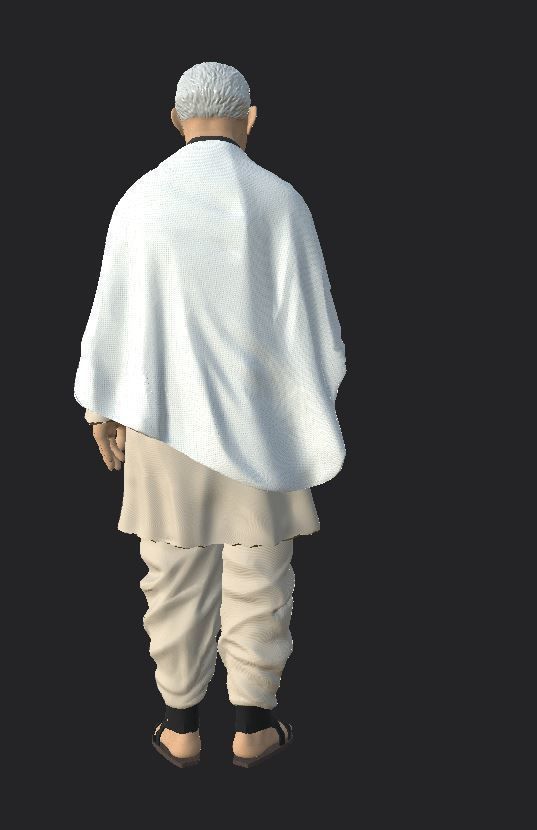 3D model sardar vallabhbhai patel statue of unity VR / AR / low-poly ...