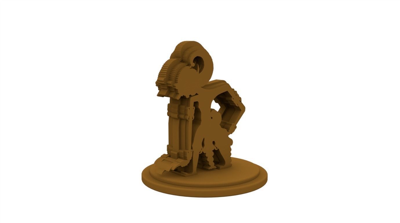 Table Top 3d Arjuna 3D model 3D printable | CGTrader