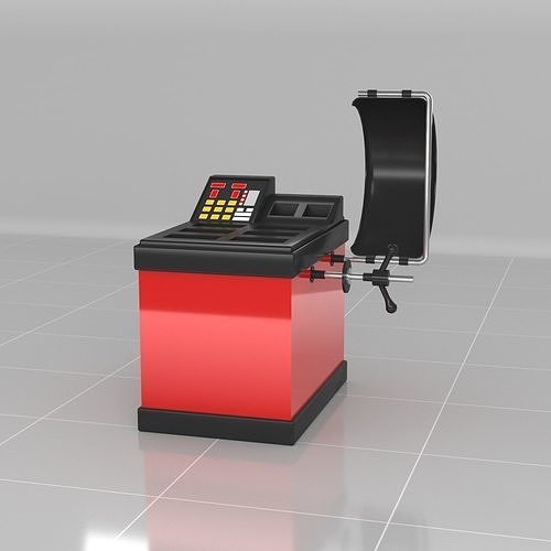 Dynamic wheel balancer dynamic balancer 3D model | CGTrader