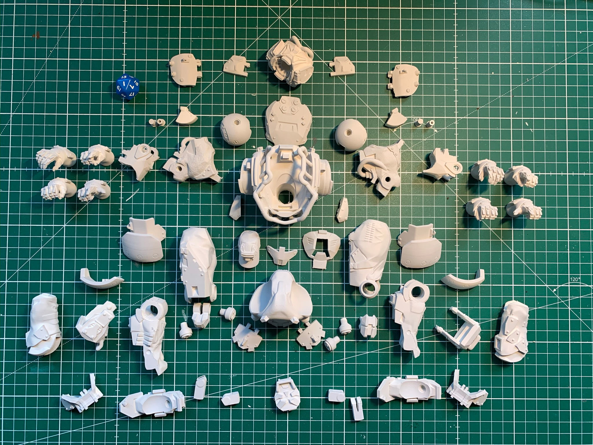 Anthem Colossus Articulated Figure 3D model 3D printable | CGTrader