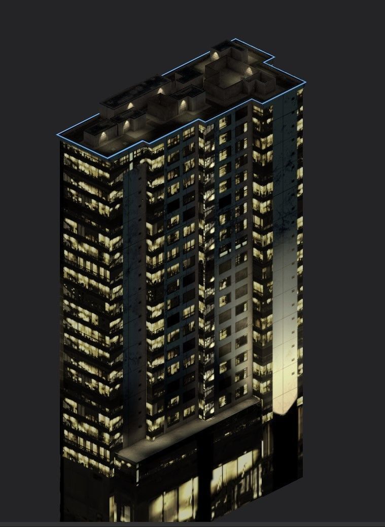 3D model BLU building VR / AR / low-poly | CGTrader