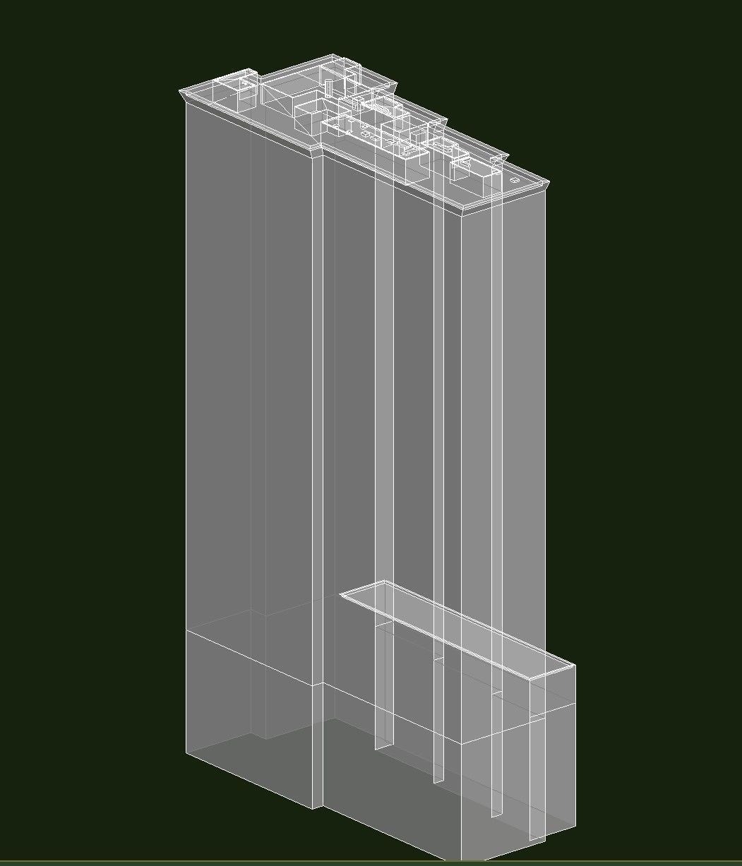 3D model BLU building VR / AR / low-poly | CGTrader