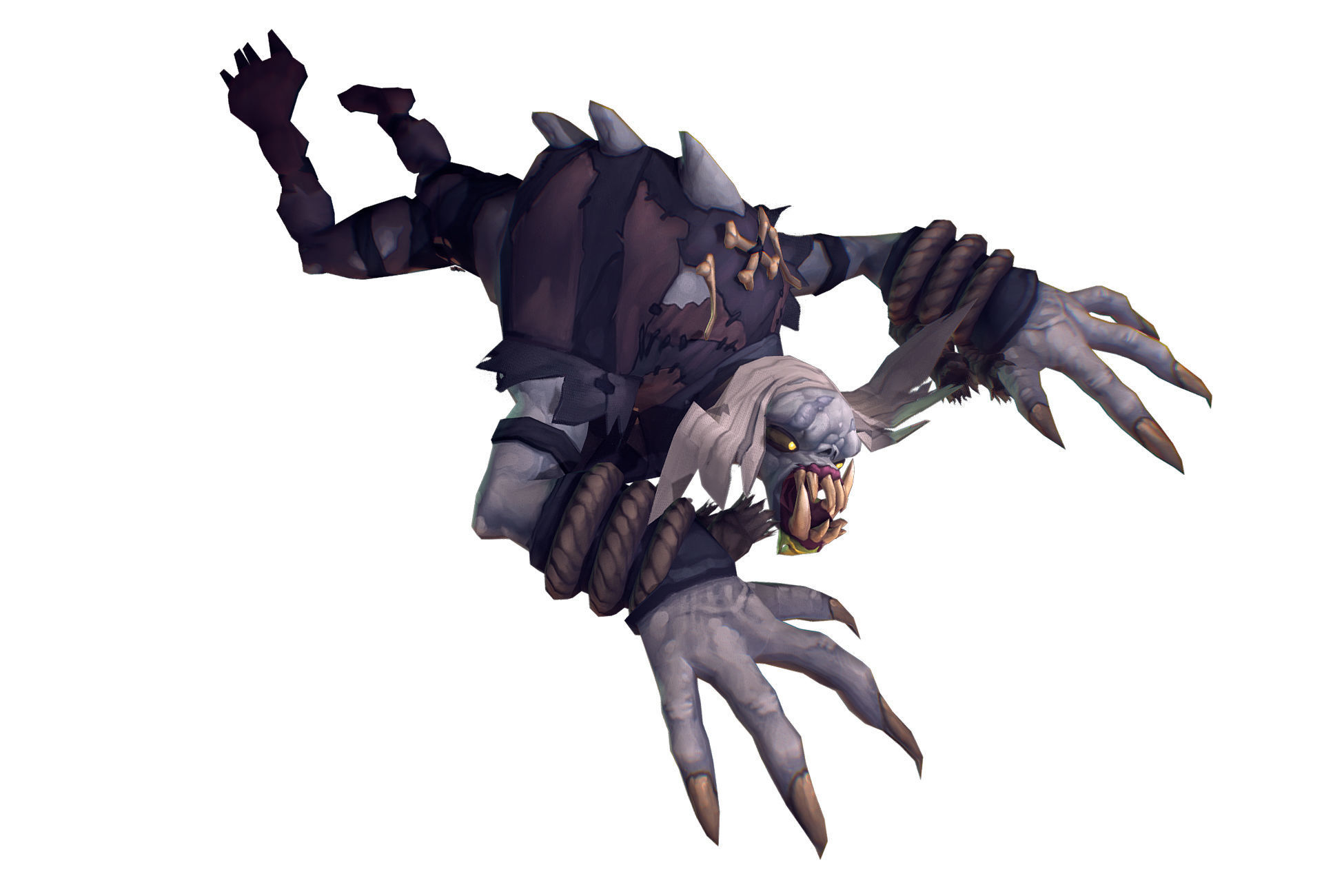 3D model Ghoul Monsters Crew - Low Poly Hand Painted VR / AR / low-poly ...