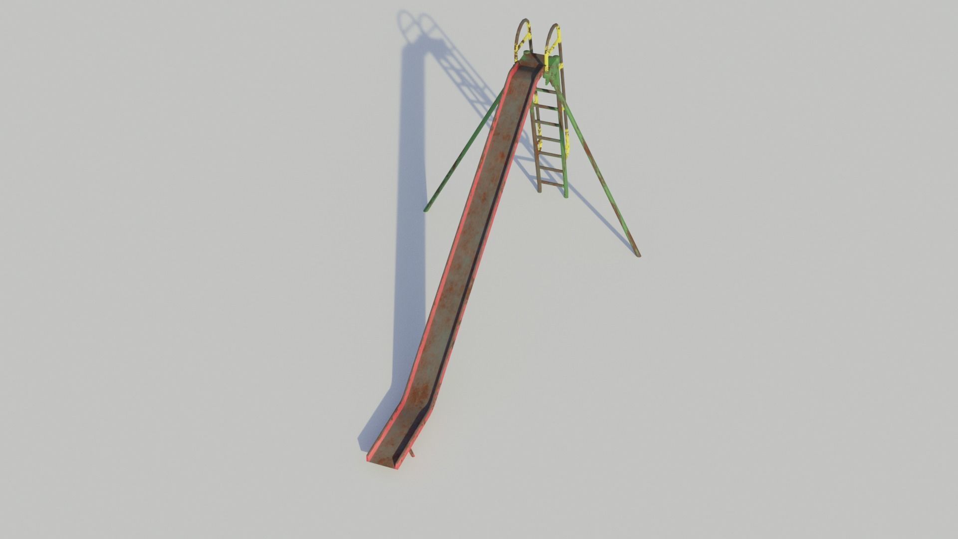 3D model Playground Slide - Low-poly PBR VR / AR / low-poly | CGTrader