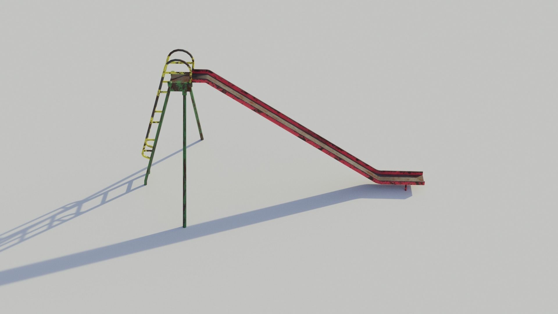 3D model Playground Slide - Low-poly PBR VR / AR / low-poly | CGTrader