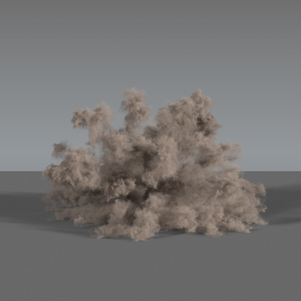 Dust Explosion 01 - VDB 3D model | CGTrader