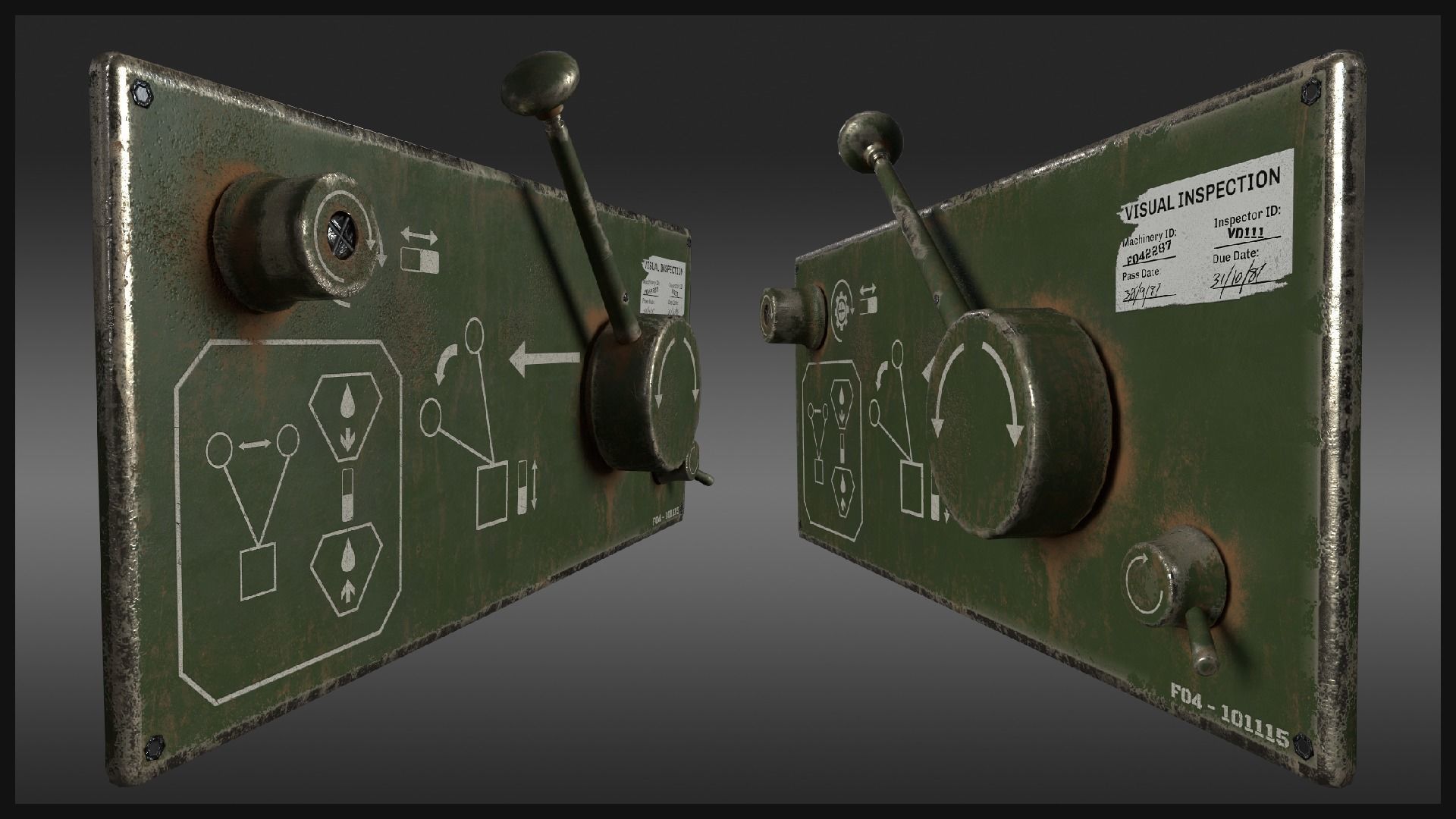 3D model Mechanical Lever VR / AR / low-poly | CGTrader