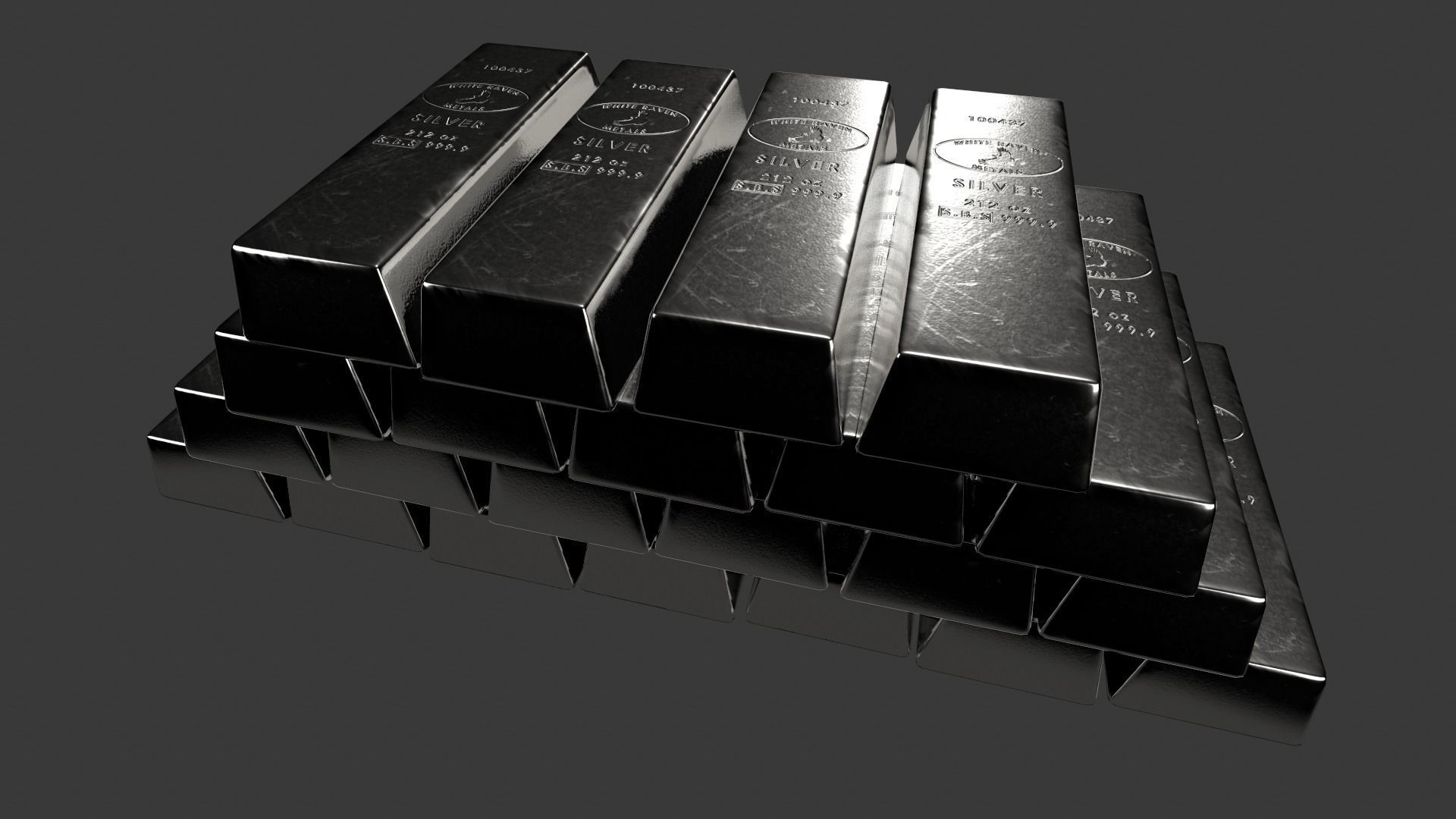 Precious Metals Collection | CGTrader