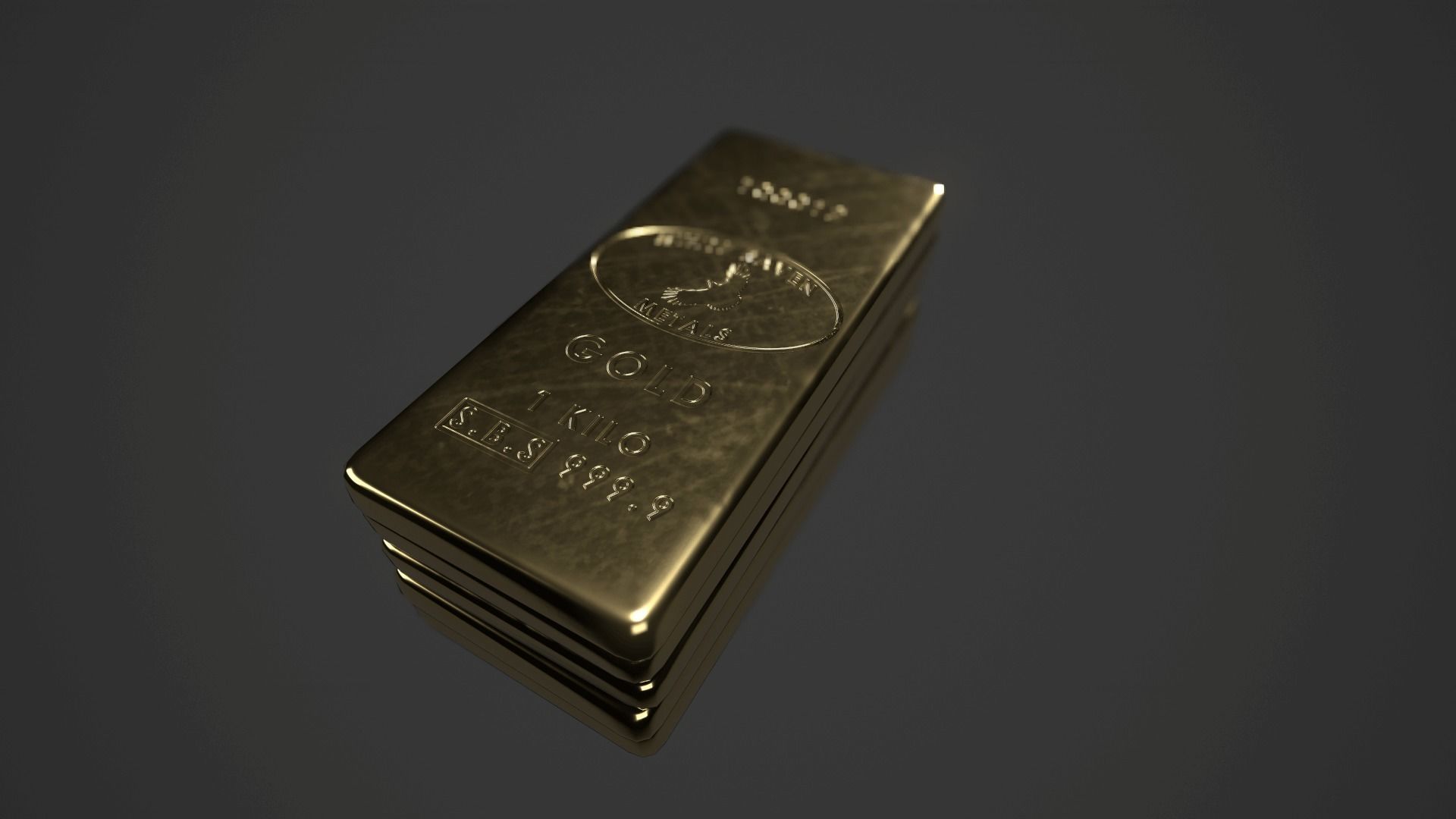 Precious Metals Collection | CGTrader