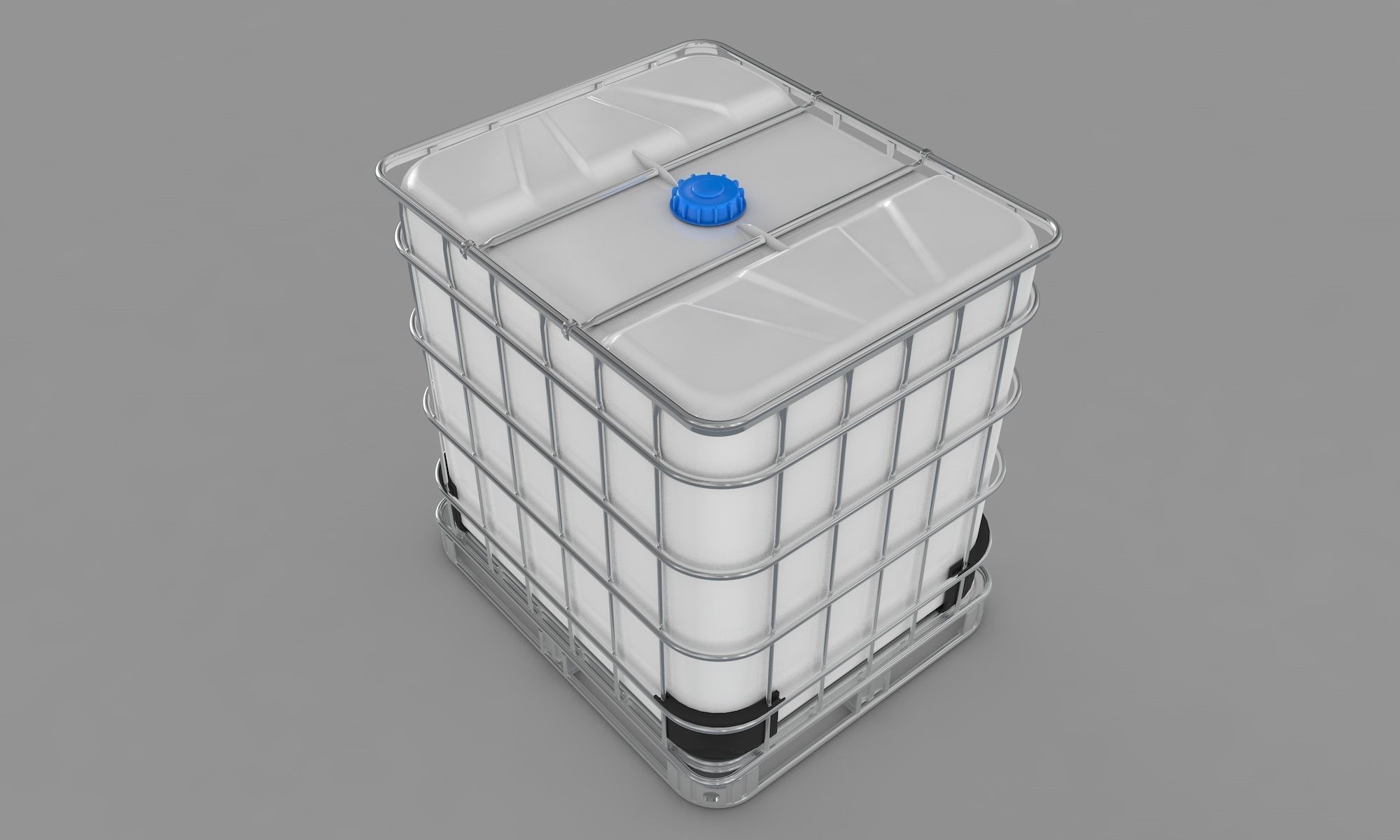 Water Tank IBC 3D model | CGTrader