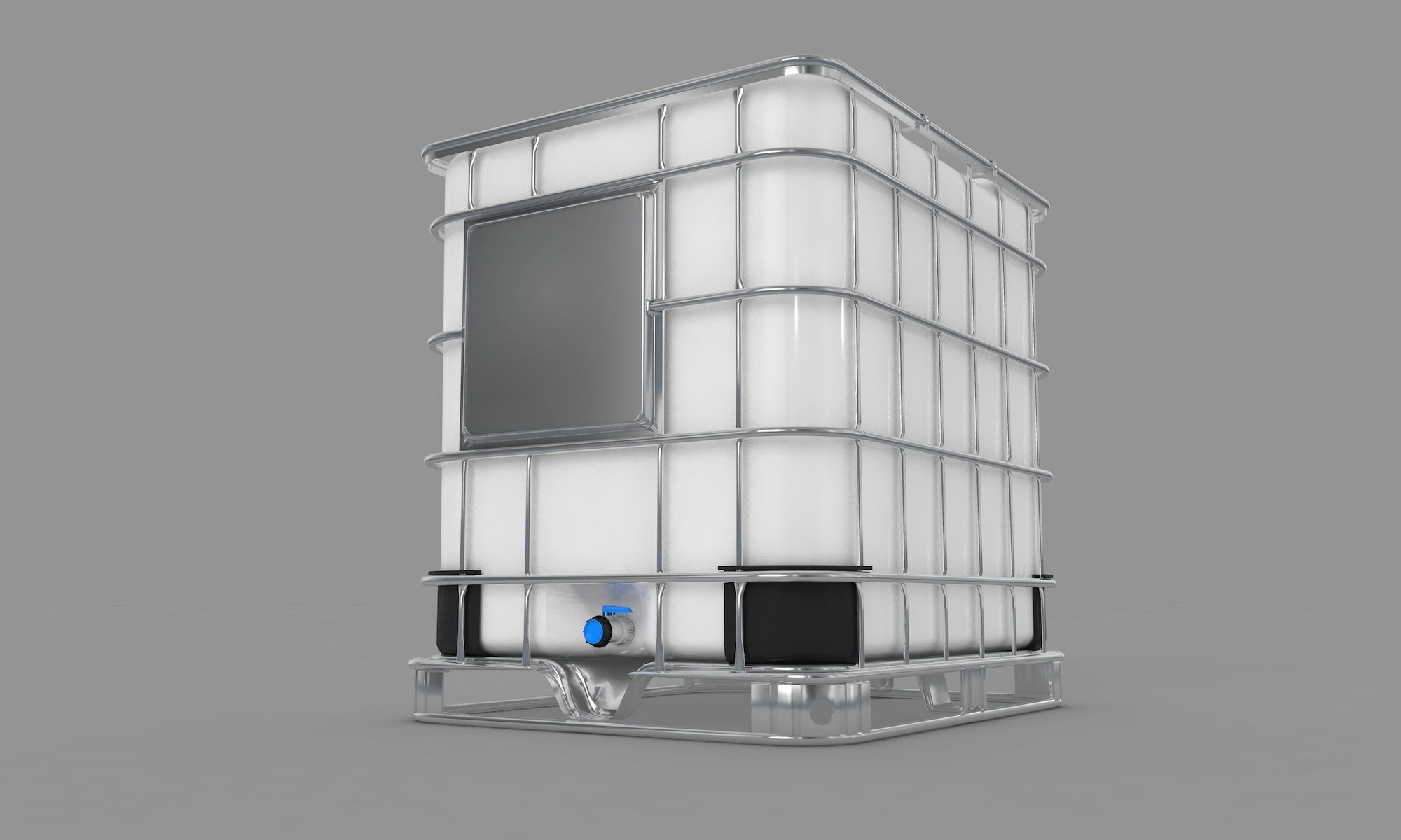 Water Tank IBC 3D model | CGTrader