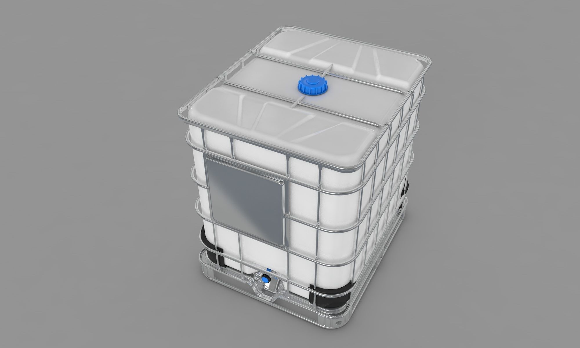 Water Tank IBC 3D model | CGTrader
