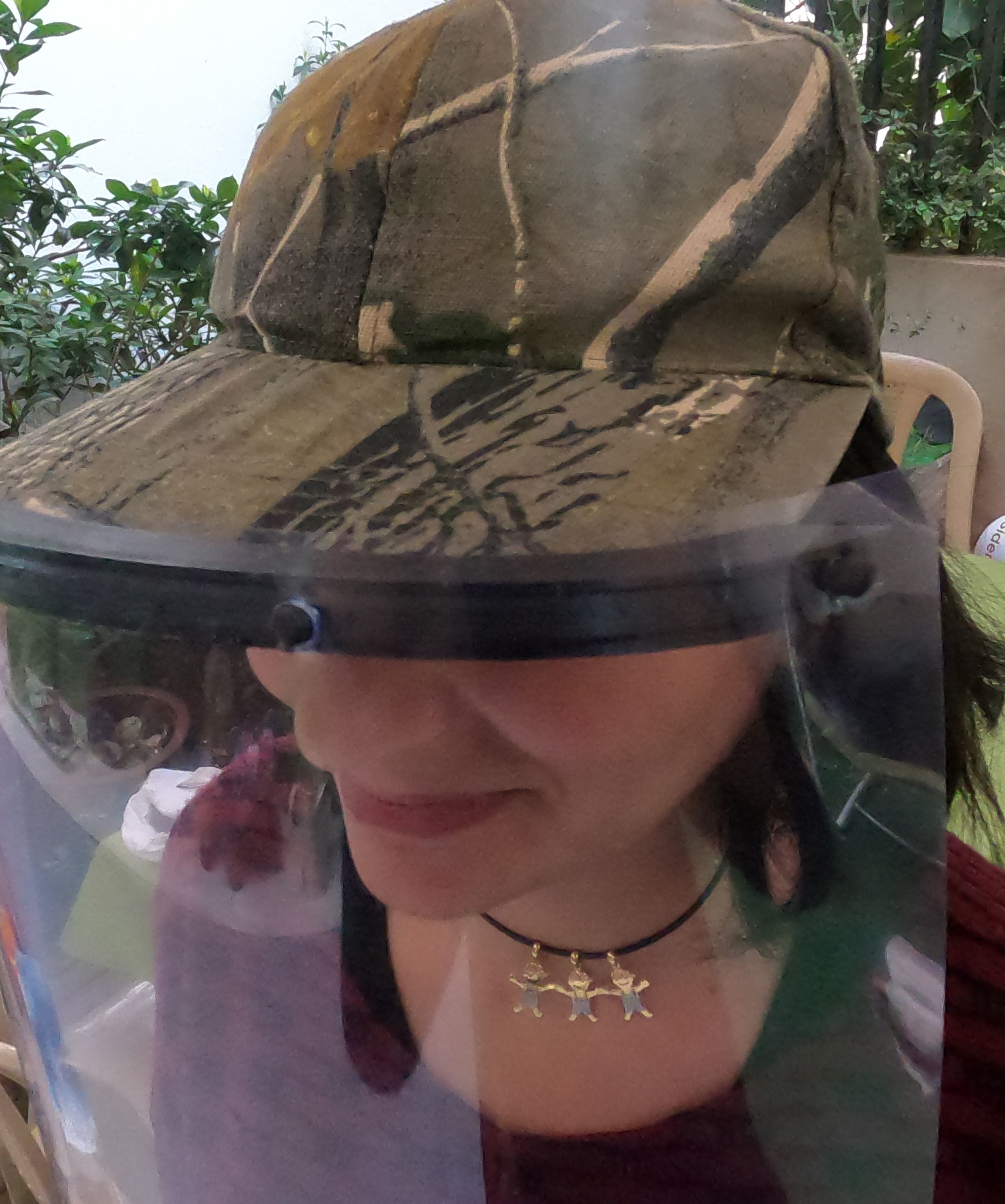 covid-19 cap Face Shield 3D model 3D printable | CGTrader