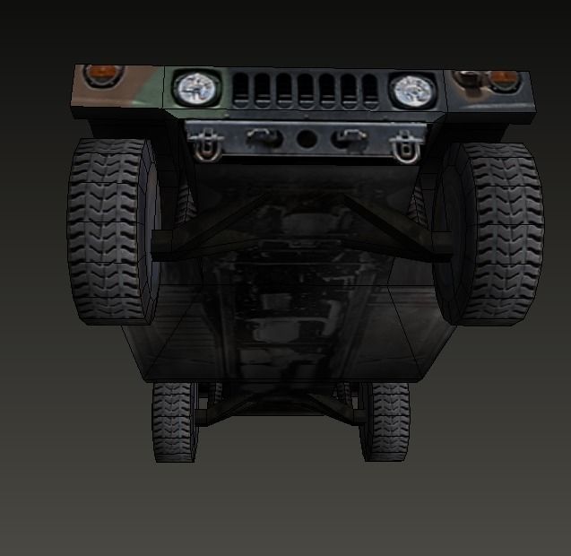 3D model Humvee low-poly 3d model VR / AR / low-poly | CGTrader