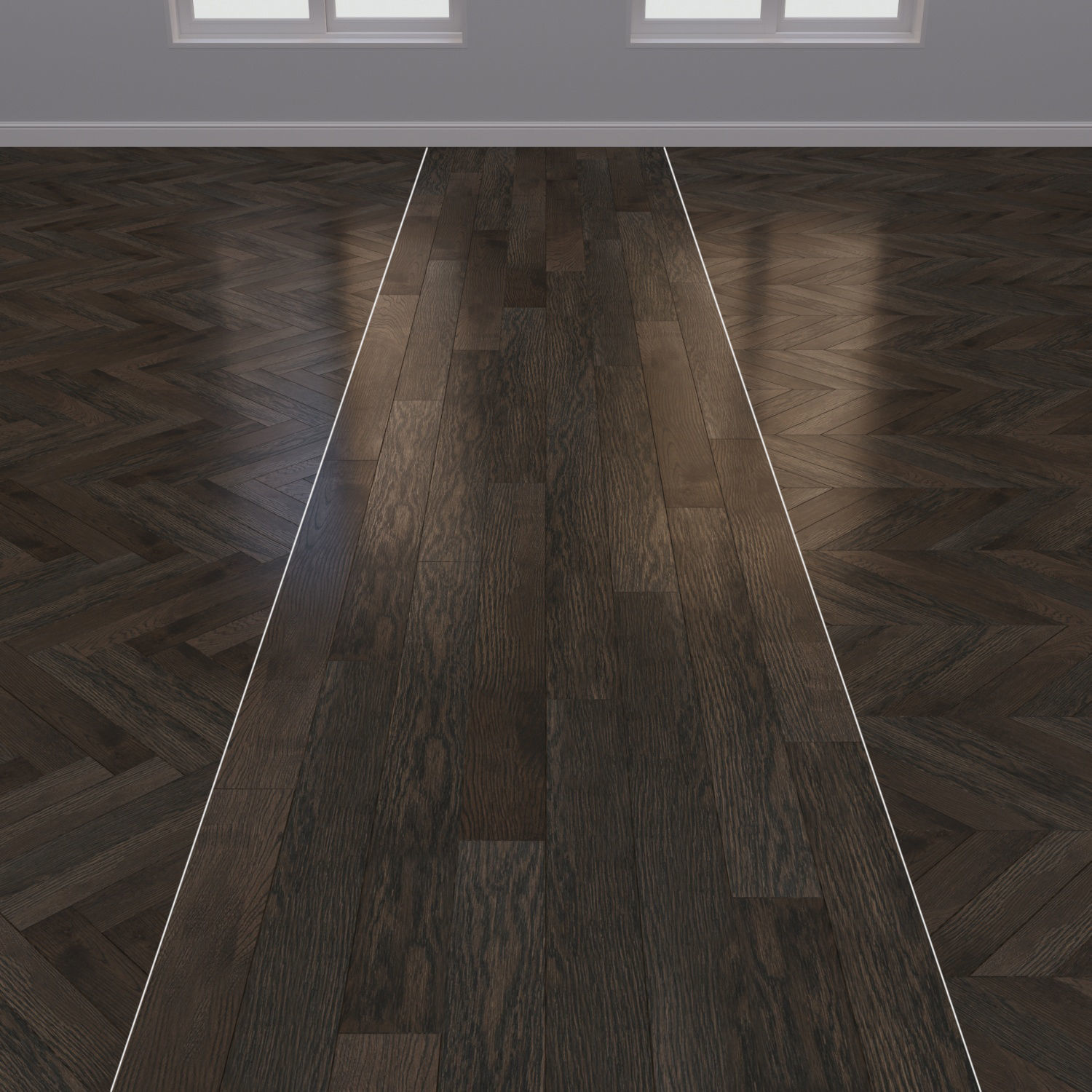 Texture Parquet engineering Oak herringbone chevron linear set VR / AR ...