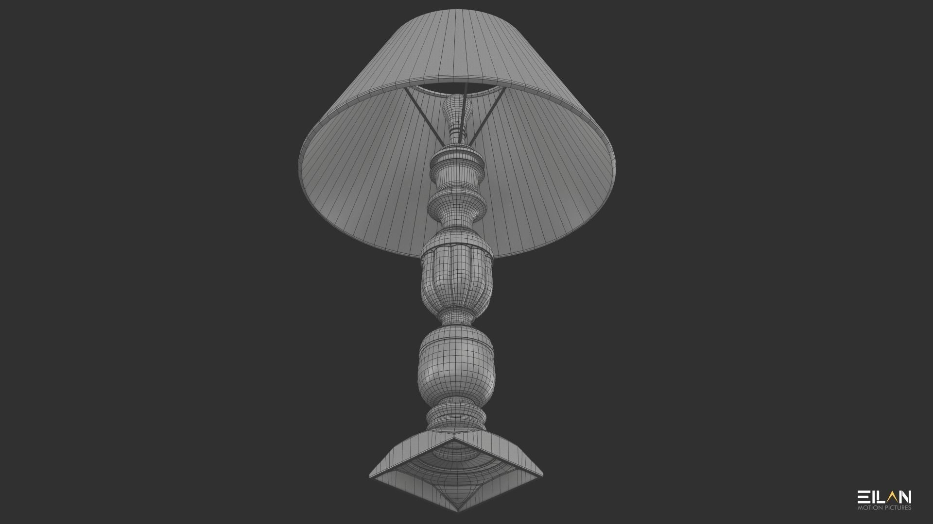 3D model Wooden Lamp Shade VR / AR / low-poly | CGTrader