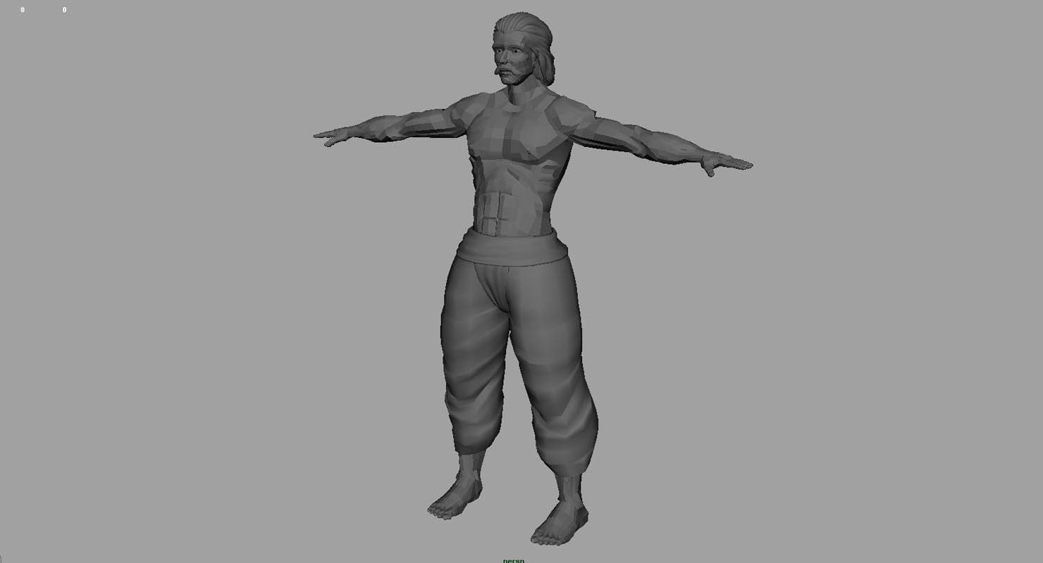 man 3d model final work 3D model | CGTrader