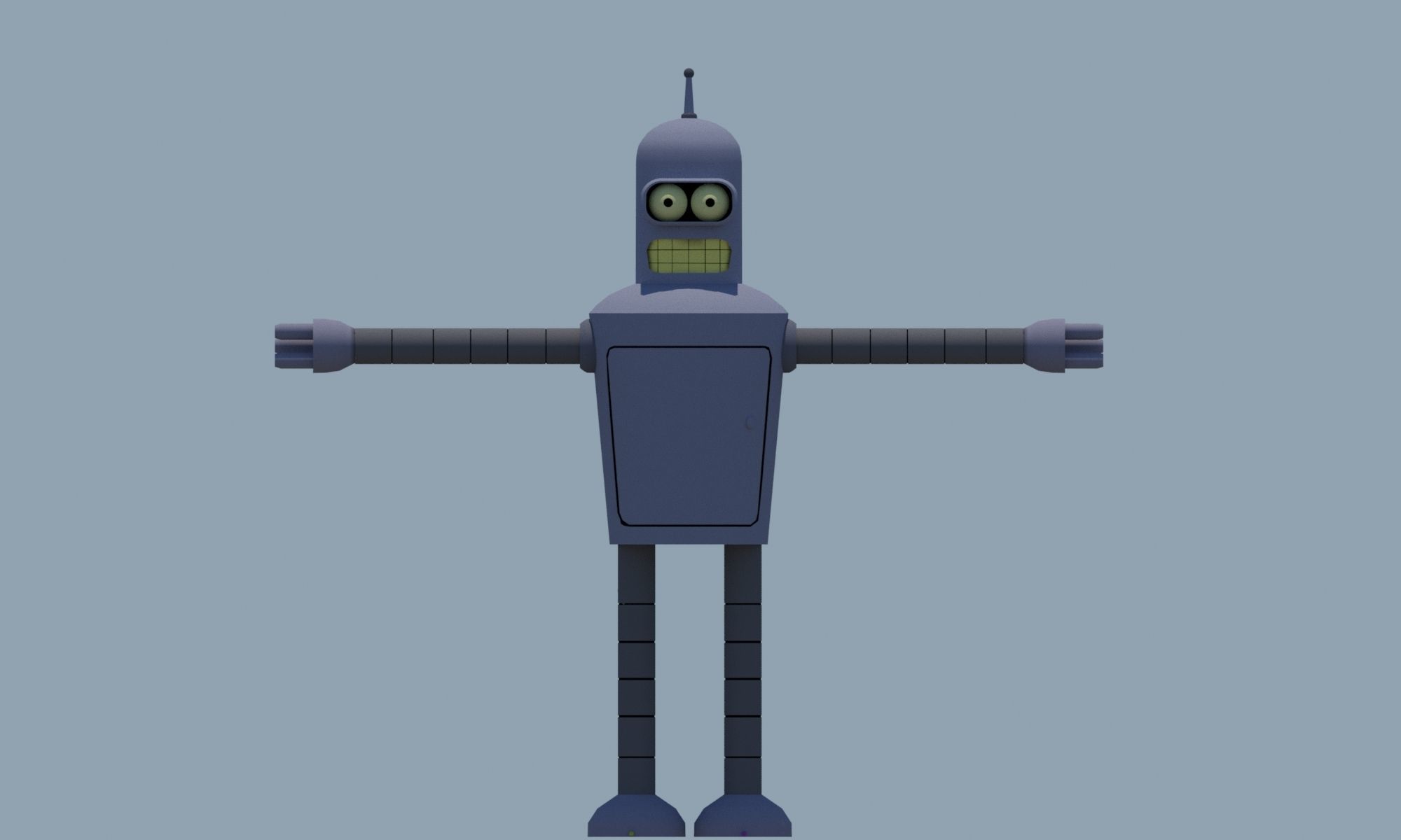 Bender 3D model | CGTrader