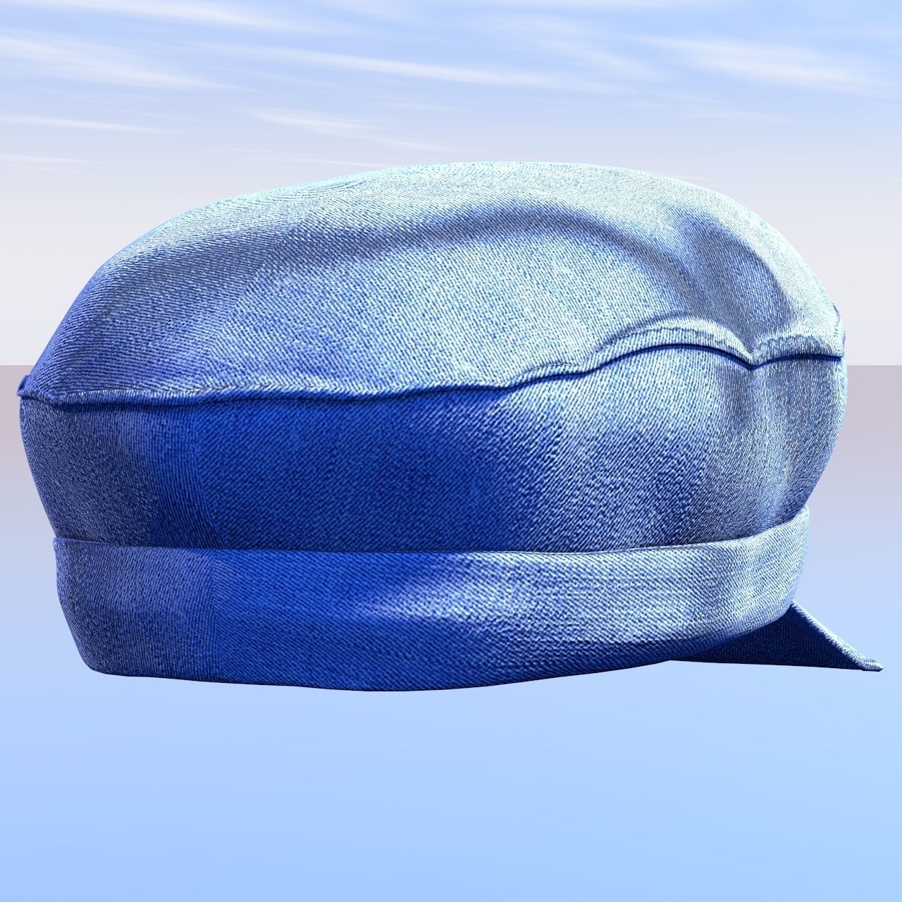French Work Cap Package 3D model | CGTrader