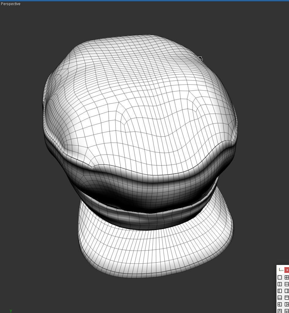 French Work Cap Package 3D model | CGTrader
