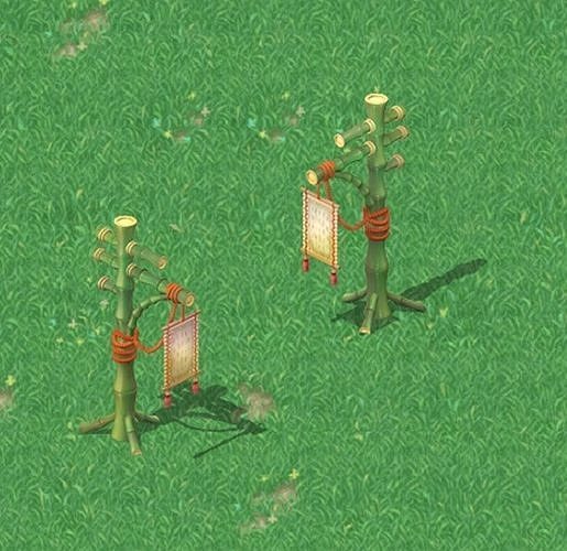 Cartoon world - there is a bulletin board 3D model | CGTrader