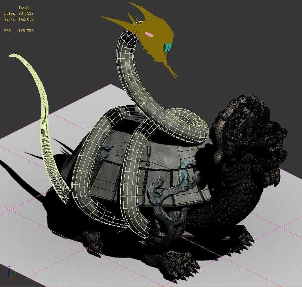 Basalt - bronze stone 3D model | CGTrader