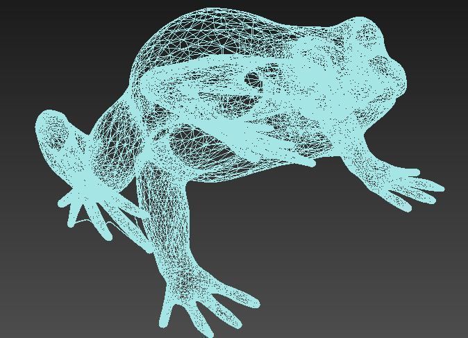 3D model FROG LOW POLY VR / AR / low-poly | CGTrader