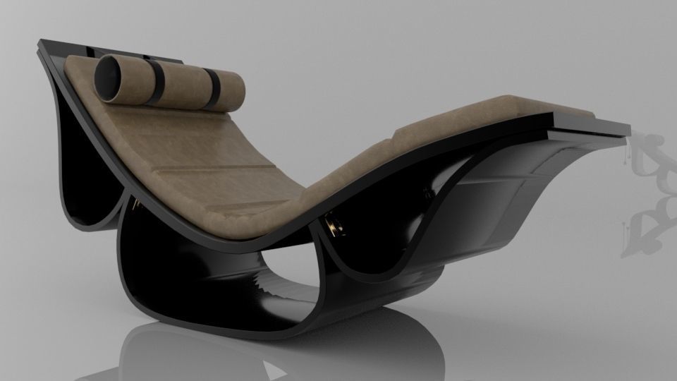 A Beautiful Lounge Chair 3D model | CGTrader