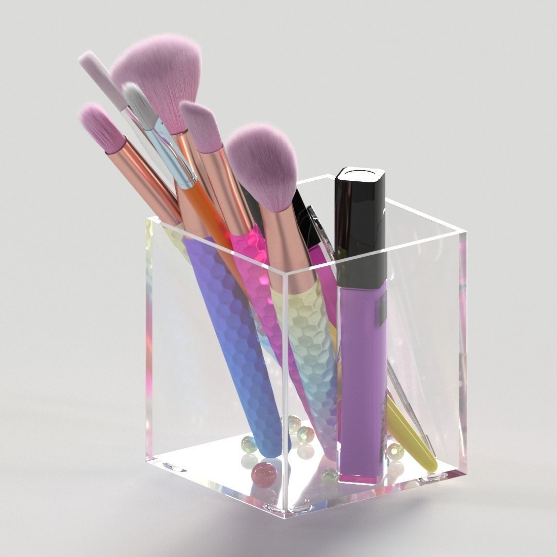 Makeup organizer 3D model | CGTrader