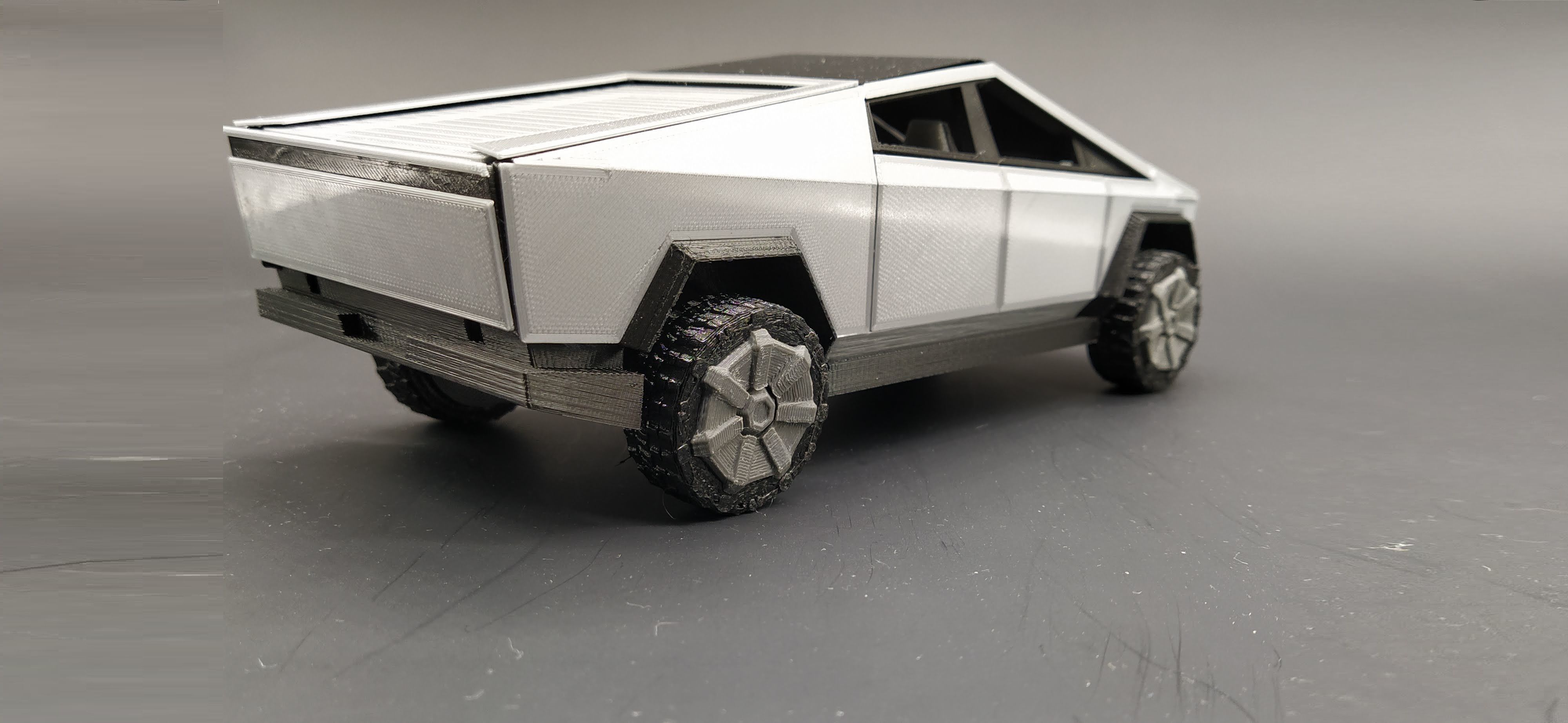 Tesla Cybertruck - 3dPrintable - 3dFactory 3D model 3D printable | CGTrader