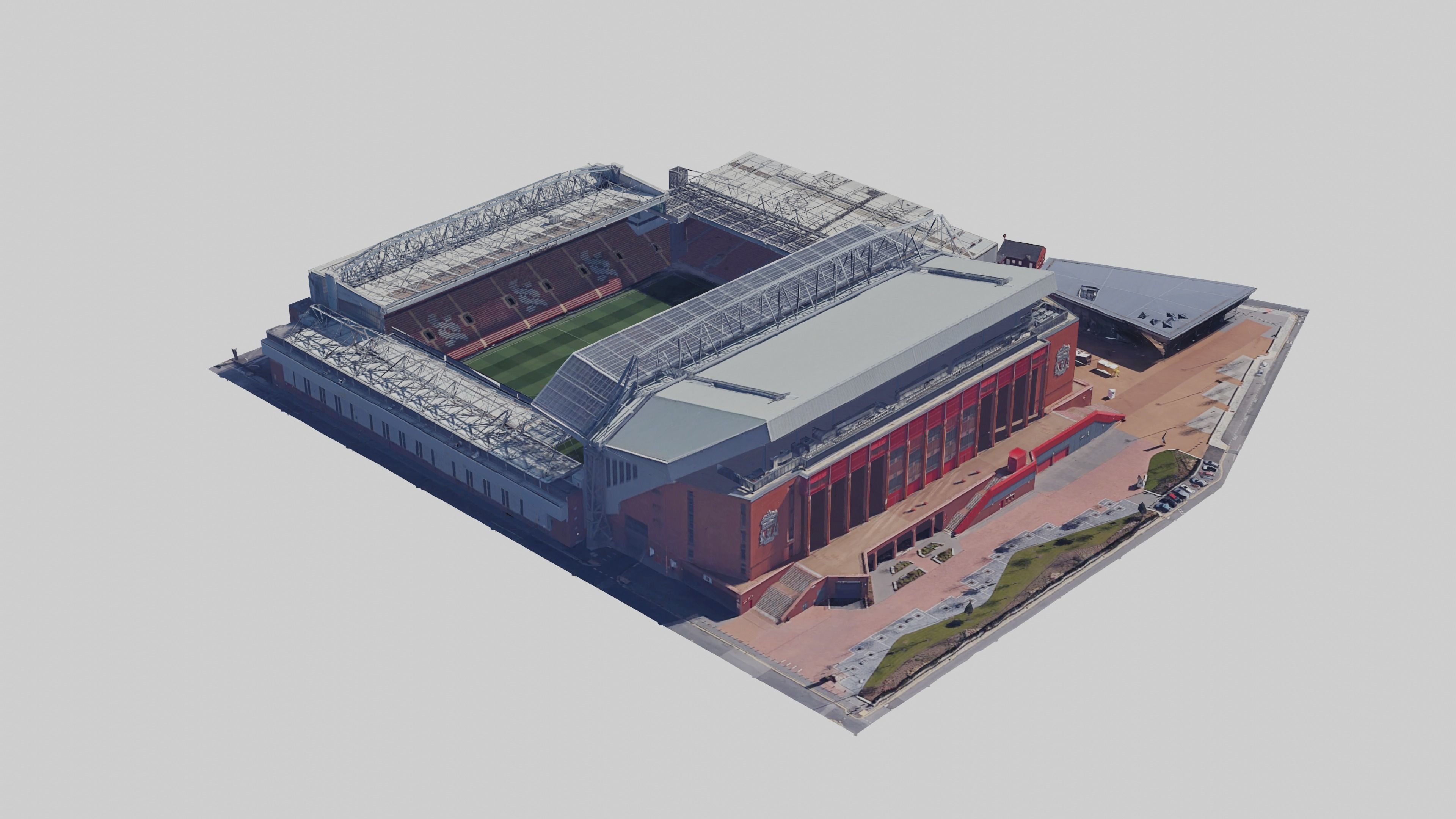 Anfield Stadium - Liverpool FC 3D model | CGTrader
