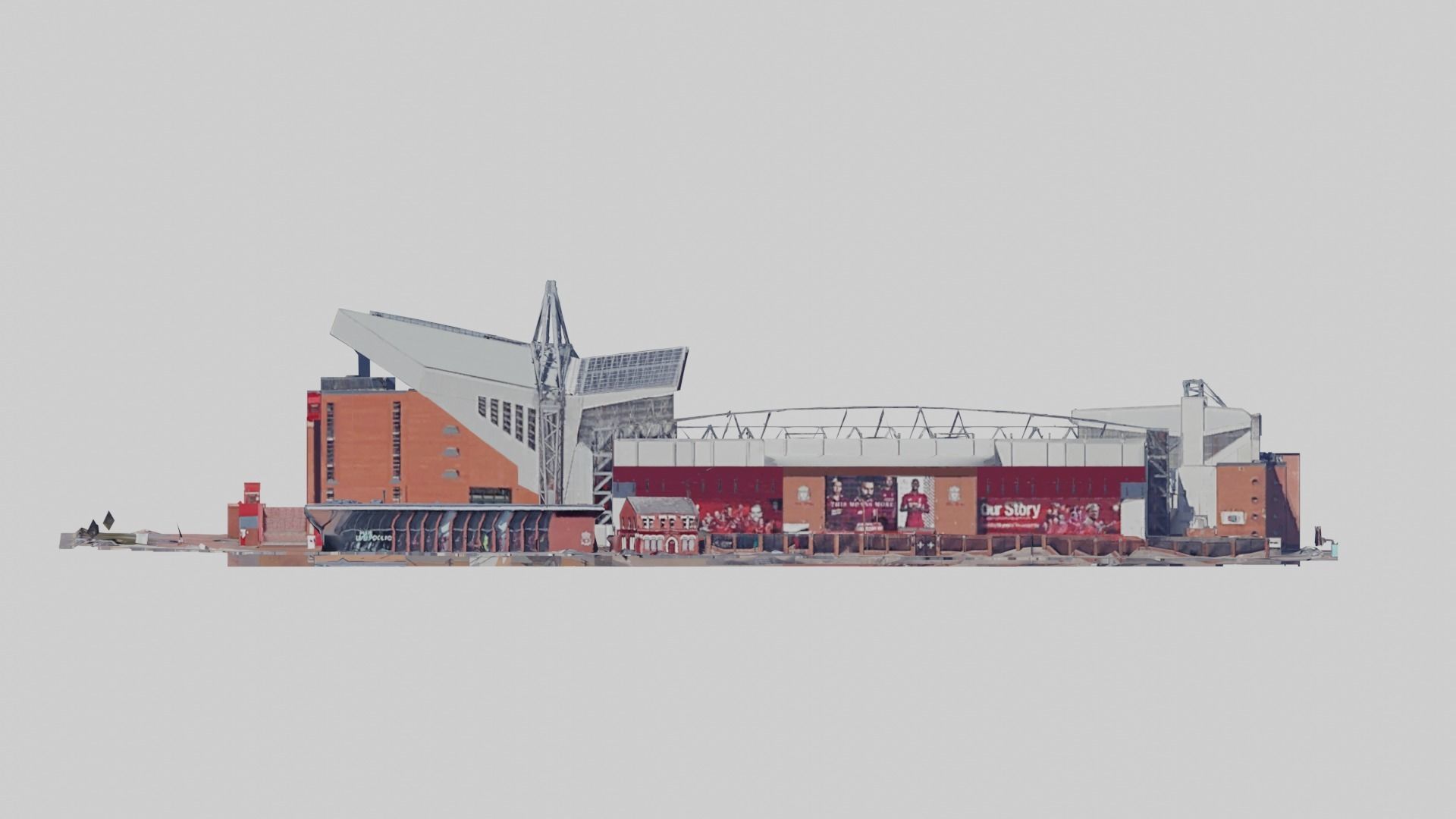 Anfield Stadium - Liverpool FC 3D model | CGTrader