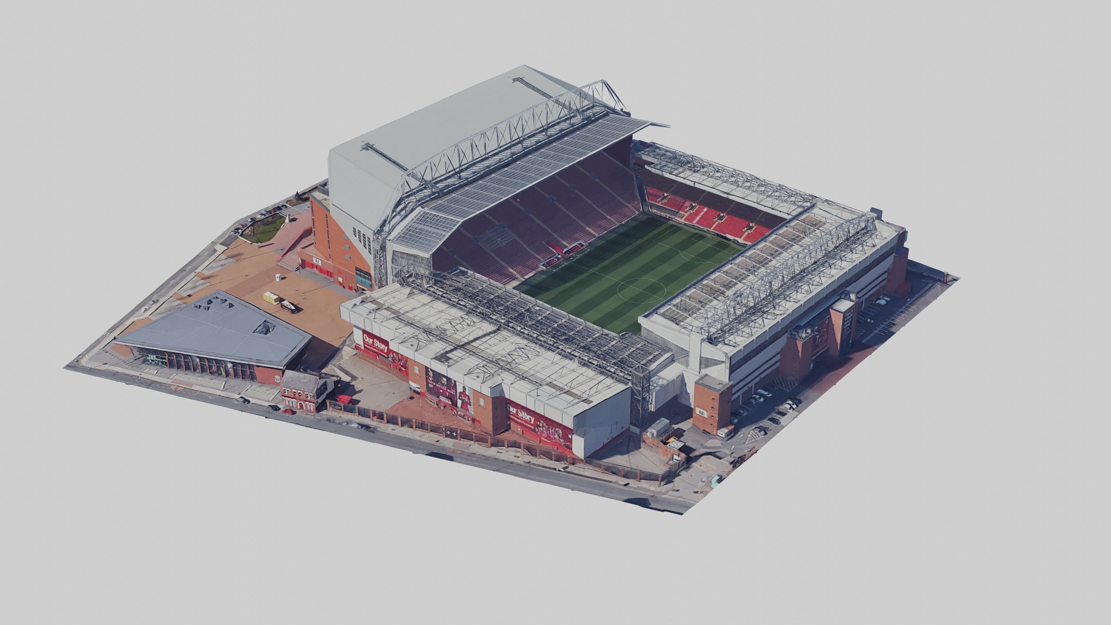 Anfield Stadium - Liverpool FC 3D model | CGTrader