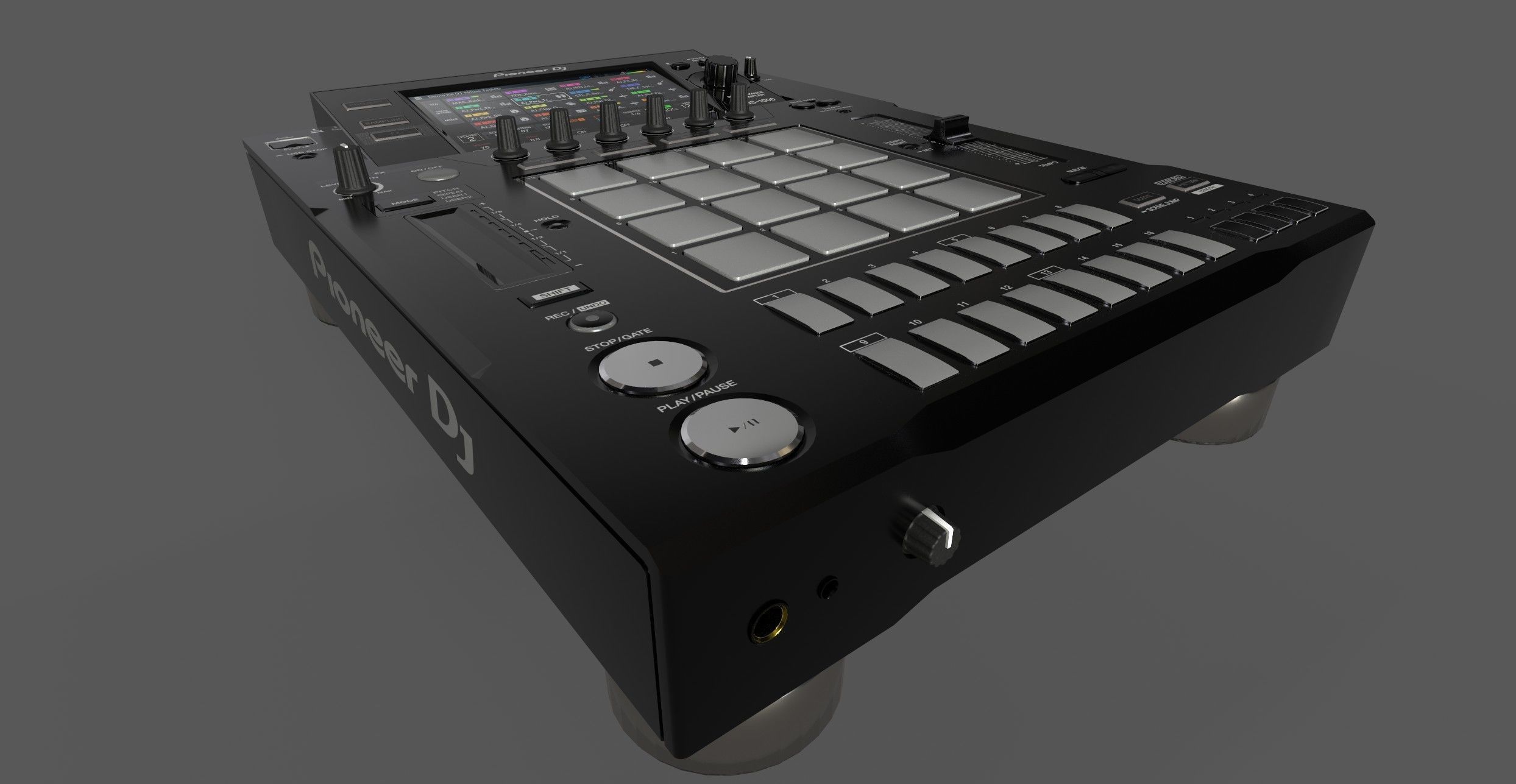PioneerDJ DJS-1000 DJ Sampler 3D model | CGTrader