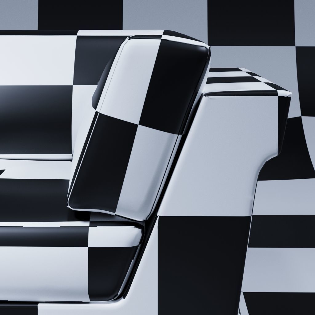 Patt Sofa Corner by Charles Tassin - Pierre Frey 3D model | CGTrader