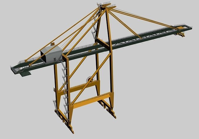 3D model STS CRANE VR / AR / low-poly | CGTrader