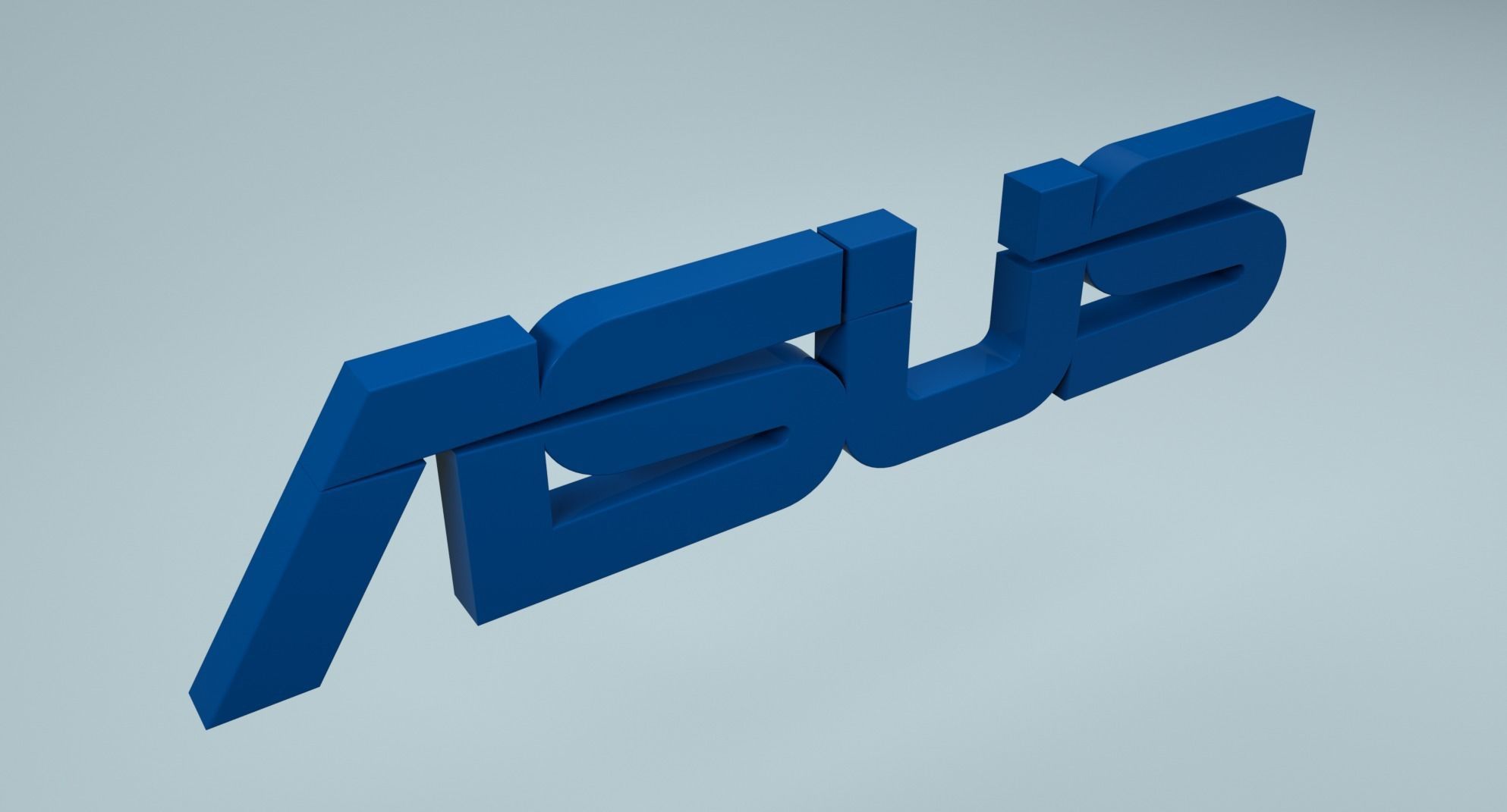 ASUS 3D Logo 3D model | CGTrader