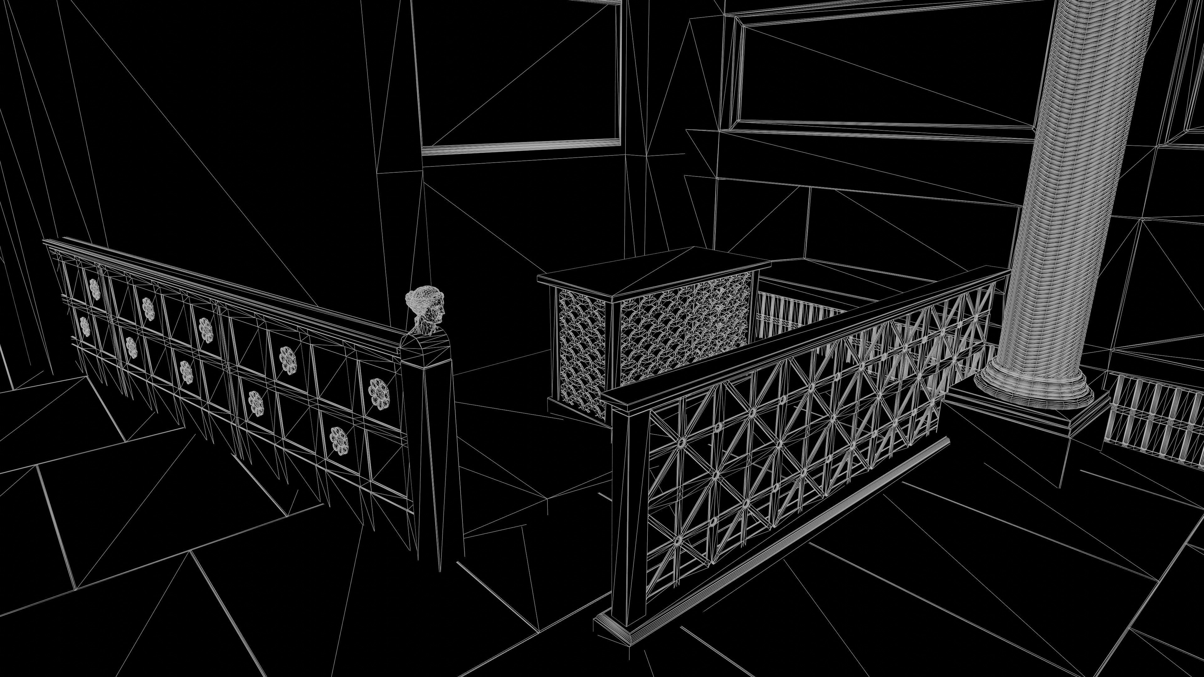 Rome Catacombs Cubicula 3D model | CGTrader