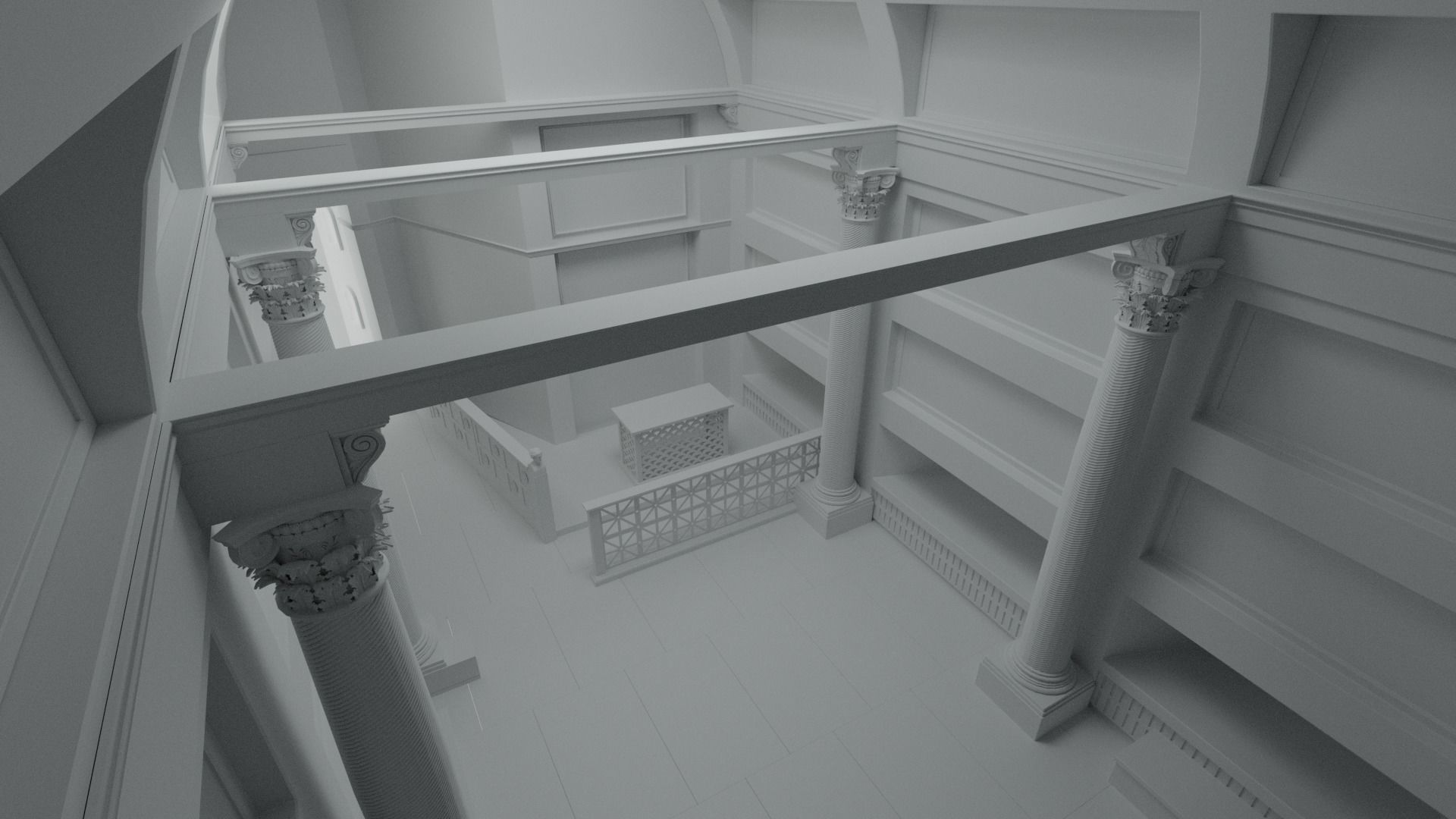 Rome Catacombs Cubicula 3D model | CGTrader