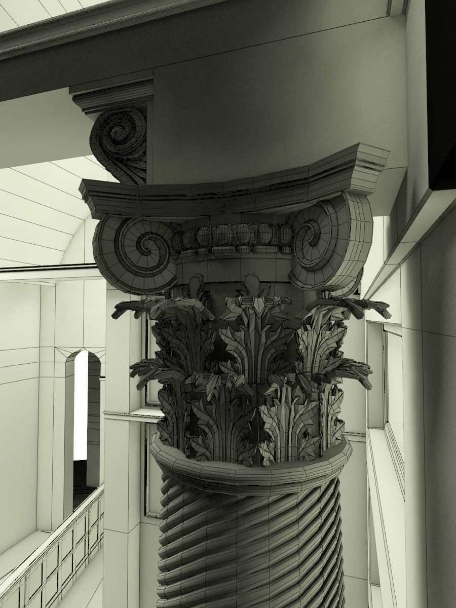 Rome Catacombs Cubicula 3D model | CGTrader