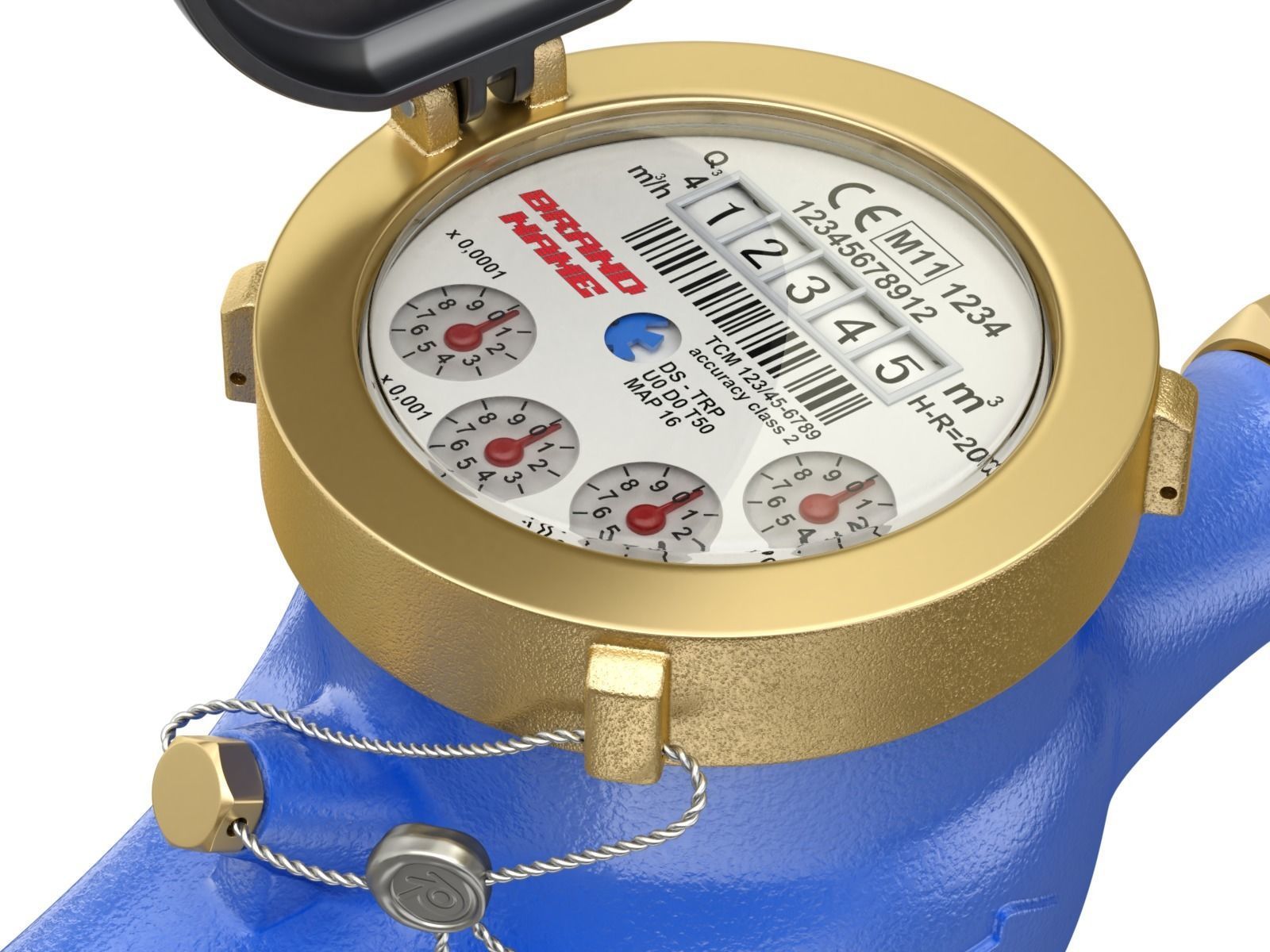 Water Meter 3D model | CGTrader
