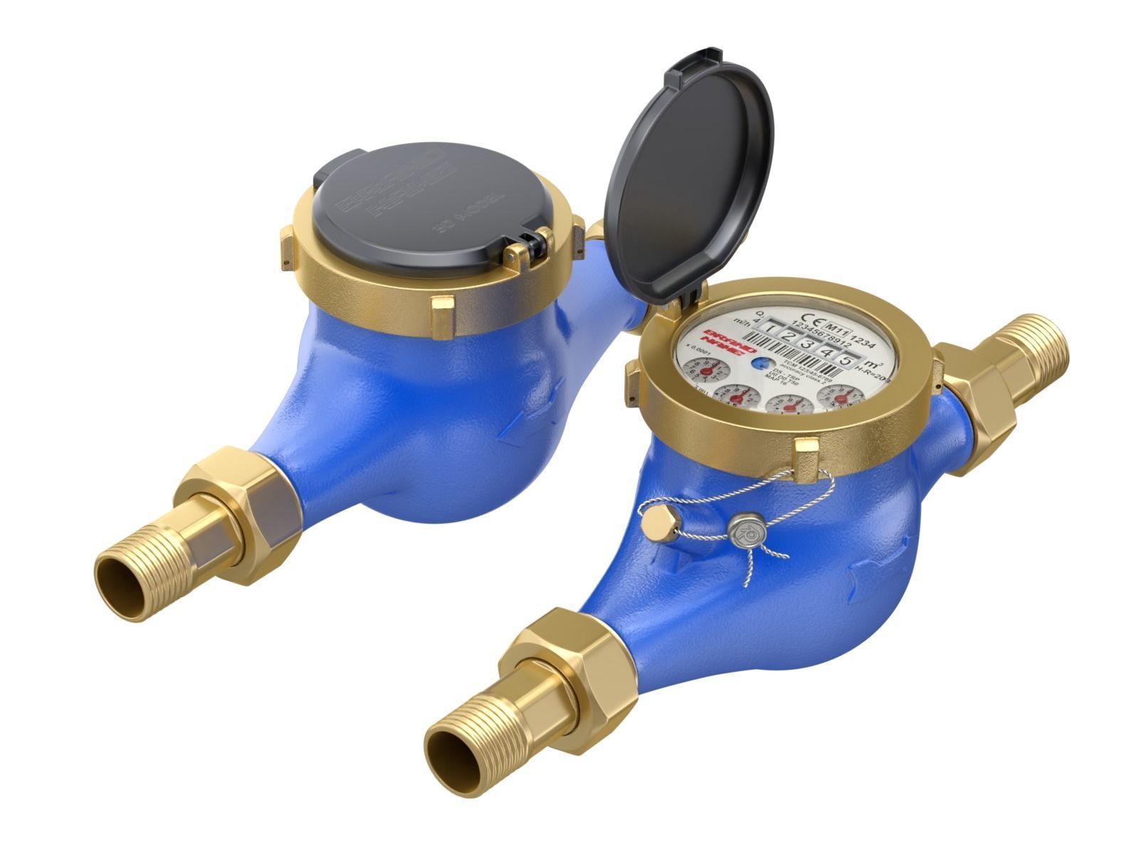 Water Meter 3D model | CGTrader