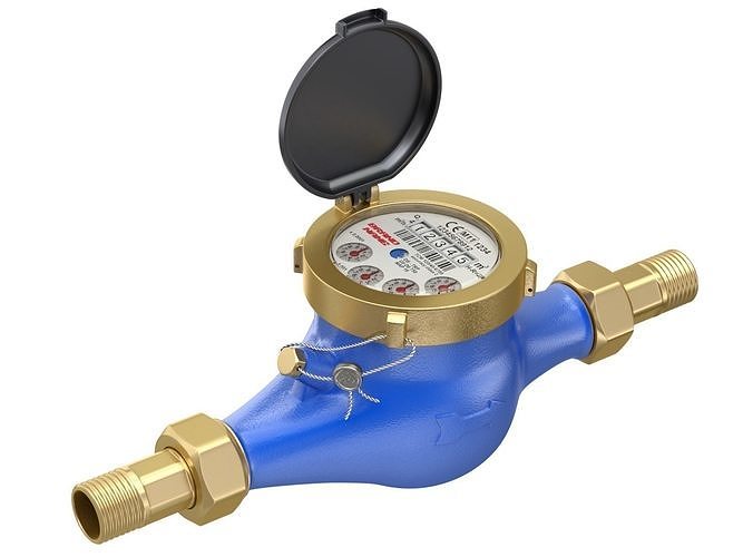 Water Meter 3D model | CGTrader