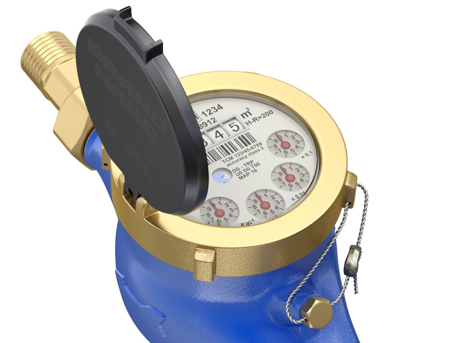 Water Meter 3D model | CGTrader
