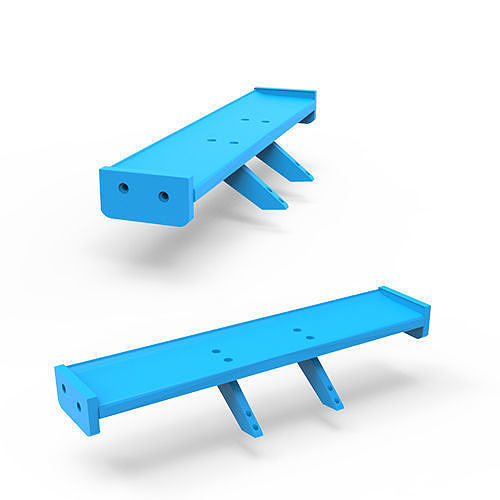 Aero kit 3D model 3D printable | CGTrader