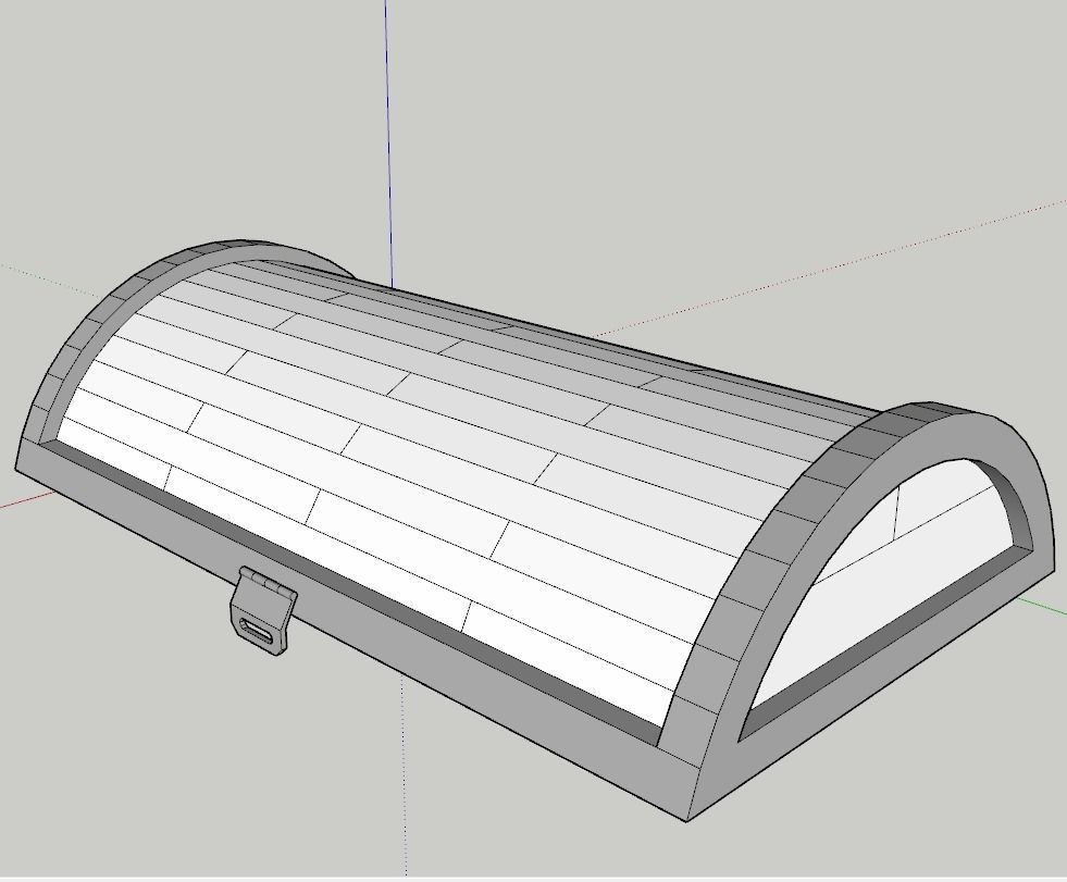 3D model Chest and locks VR / AR / low-poly | CGTrader